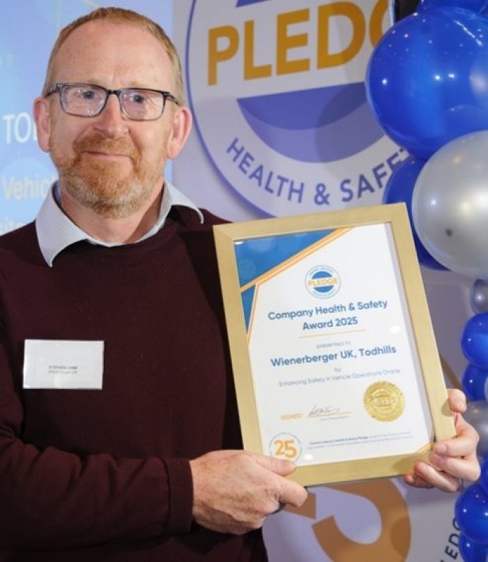 Pledge Awards 2025: wienerberger's Health & Safety Wins