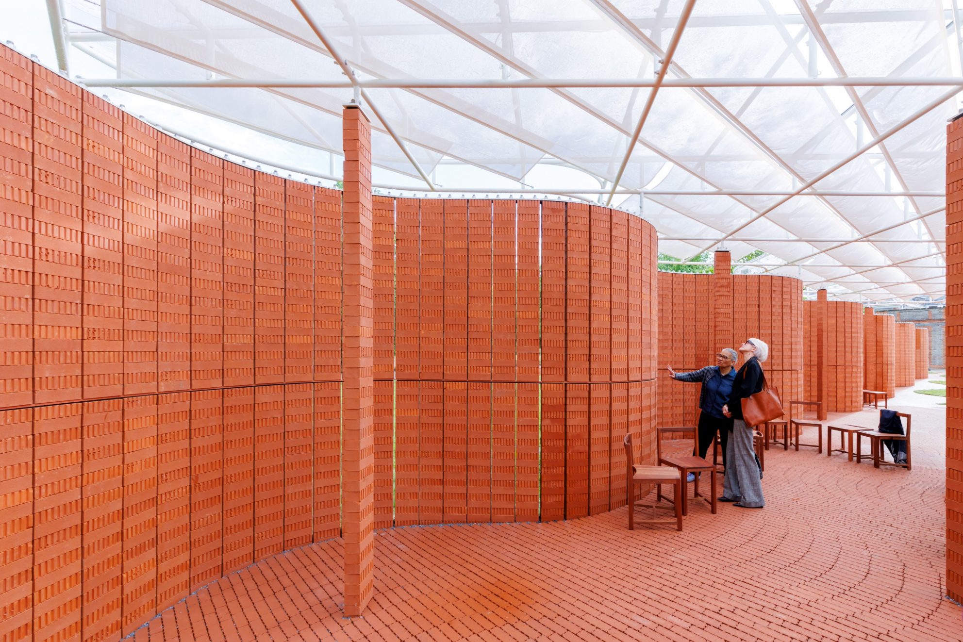 Serpentine Pavilion 2026: LANZA Atelier’s 26,000‑Brick Wall ...