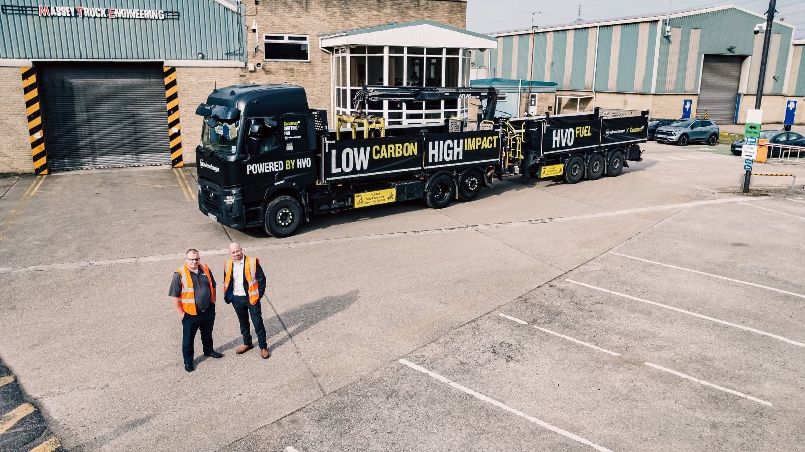 UK’s First HVO-Powered Brick Delivery Vehicle | wienerberger UK