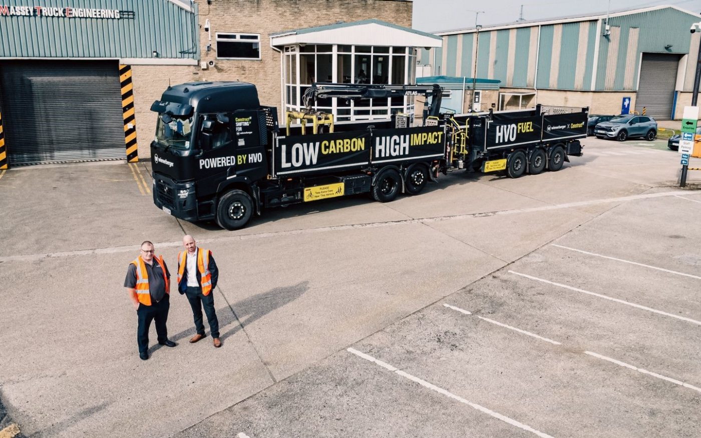 UK’s First HVO-Powered Brick Delivery Vehicle | wienerberger UK