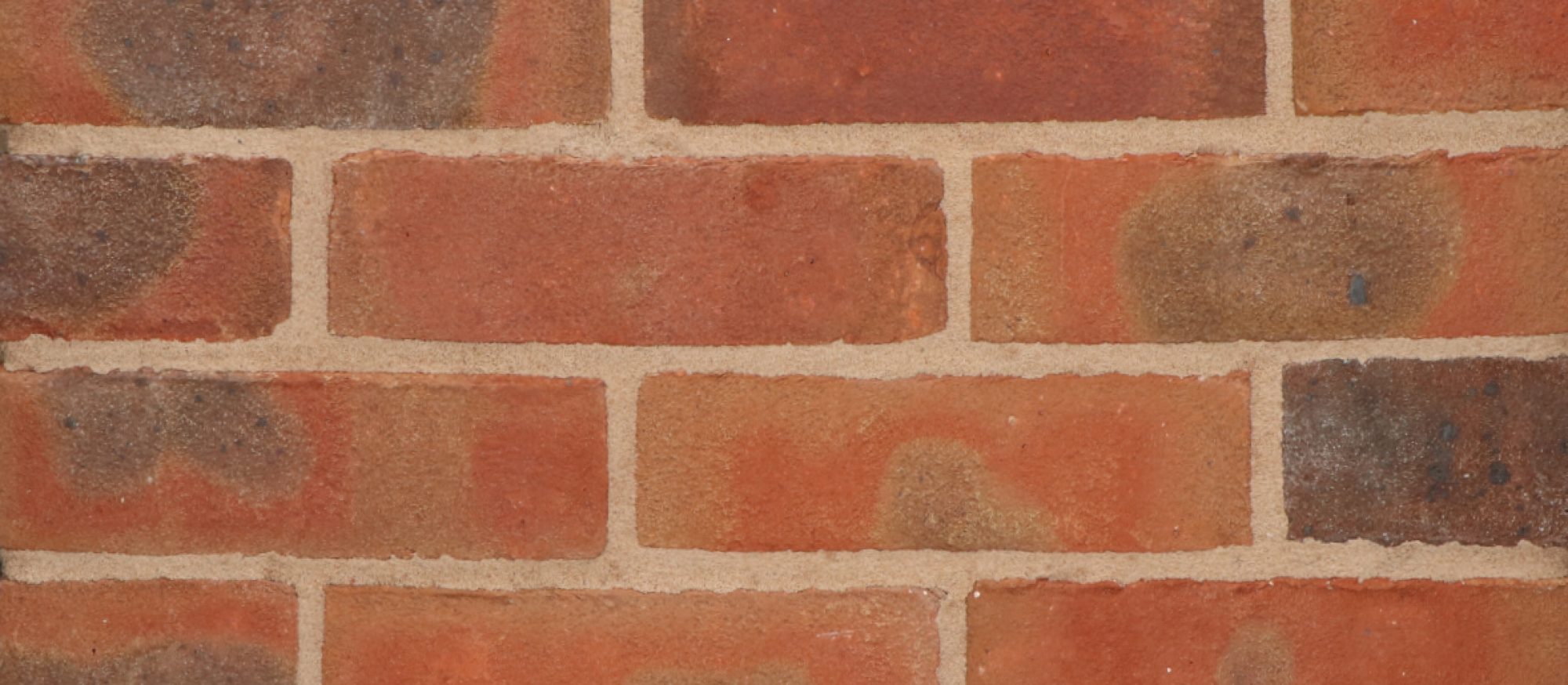 red multi brick slips