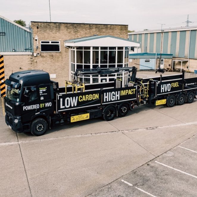 UK’s First HVO-Powered Brick Delivery Vehicle | wienerberger UK