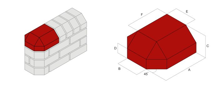AN.13 Double Cant Stop End Special Brick | Wienerberger UK
