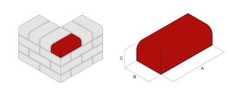 BN.11 Bullnose External Return On Flat | Wienerberger UK