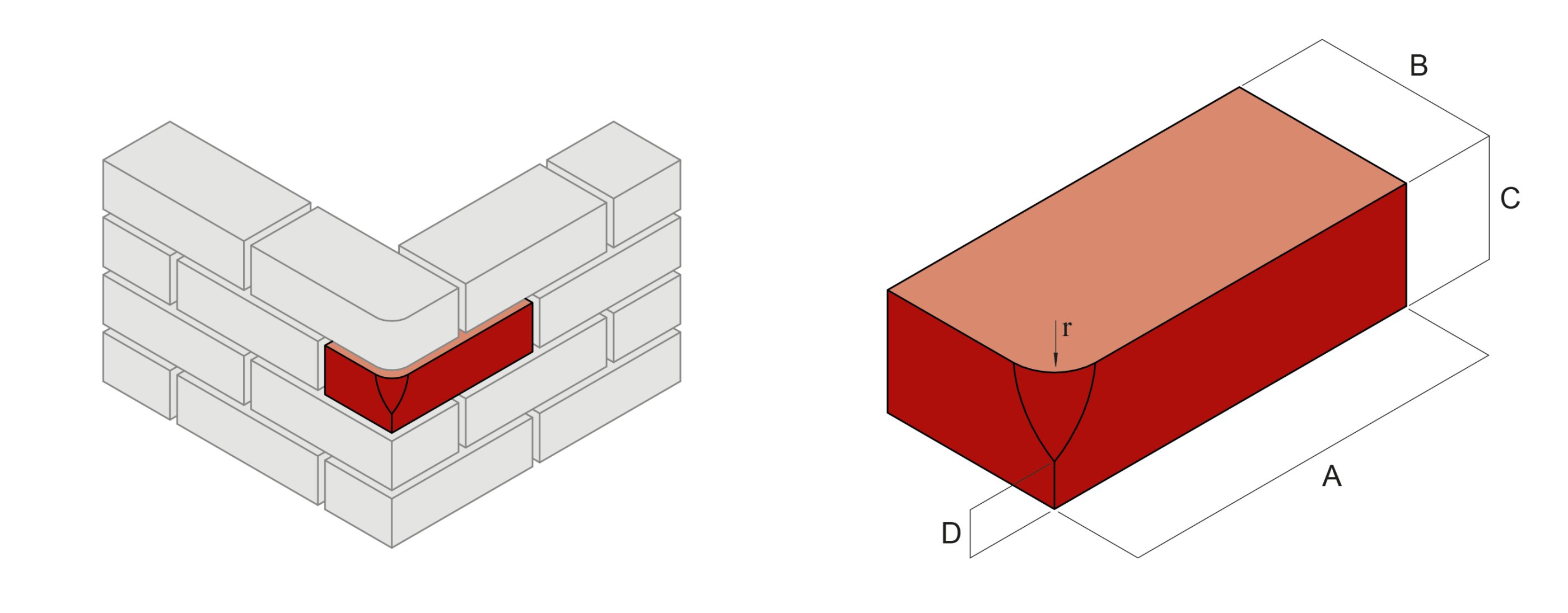 BN.3 Single Bullnose Stop Special Bricks | Wienerberger UK