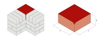 BN.7 Single Bullnose Internal Return | Wienerberger UK