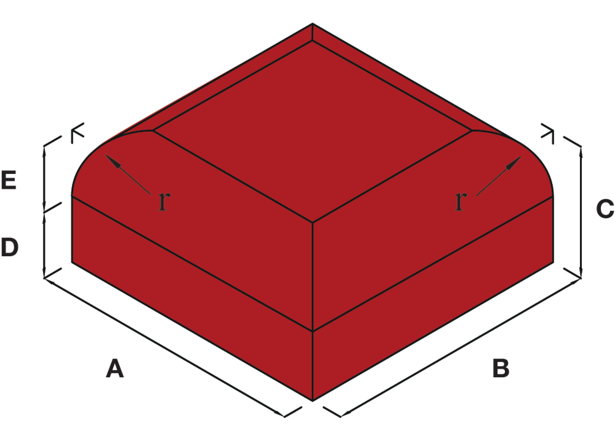 W.BN.22 Bullnose Pier Cap Special Bricks | Wienerberger UK