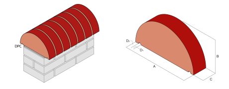 CP.1.1 Half Round Coping Special Bricks | Wienerberger UK
