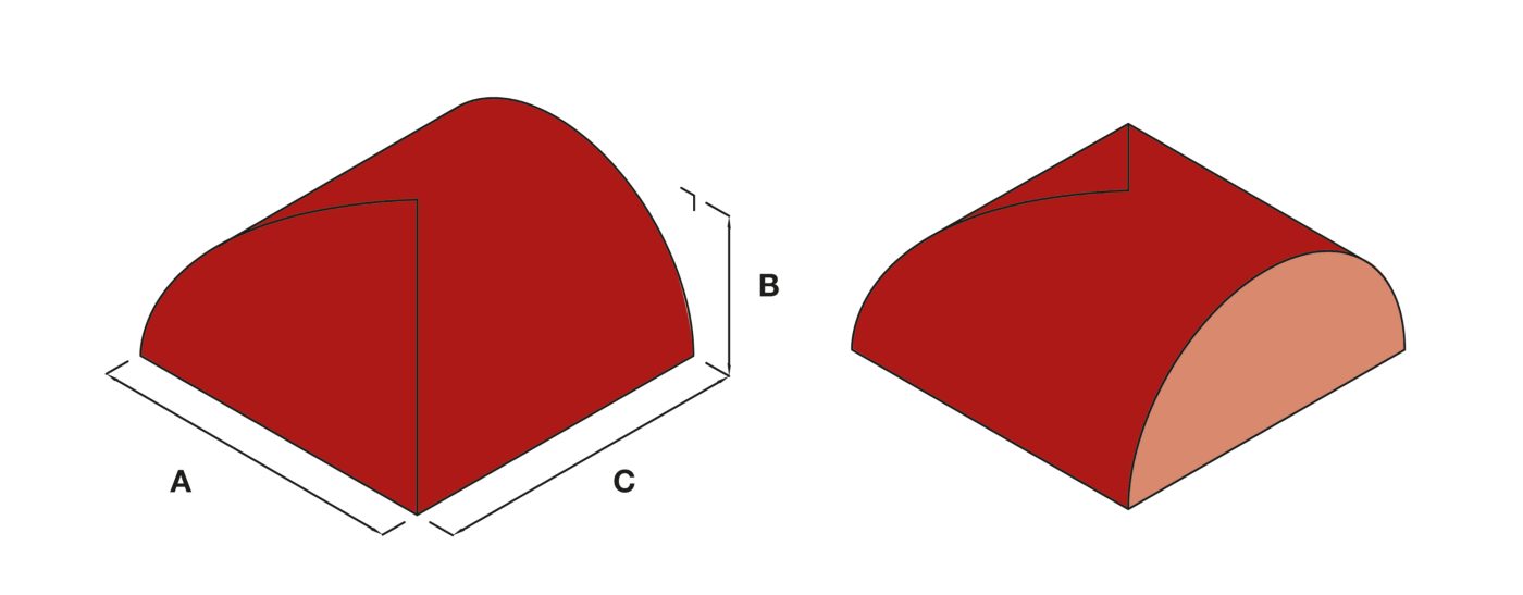 W.CP.12.1 Half Round Capping Stop End | Wienerberger UK