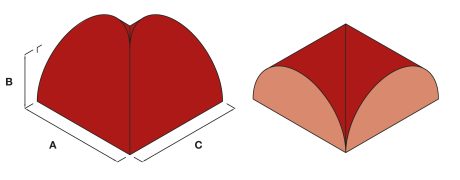 W.CP.12.2 Half Round Capping Return | Wienerberger UK