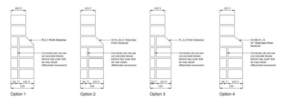 Plinth Special Shaped Bricks | Wienerberger UK