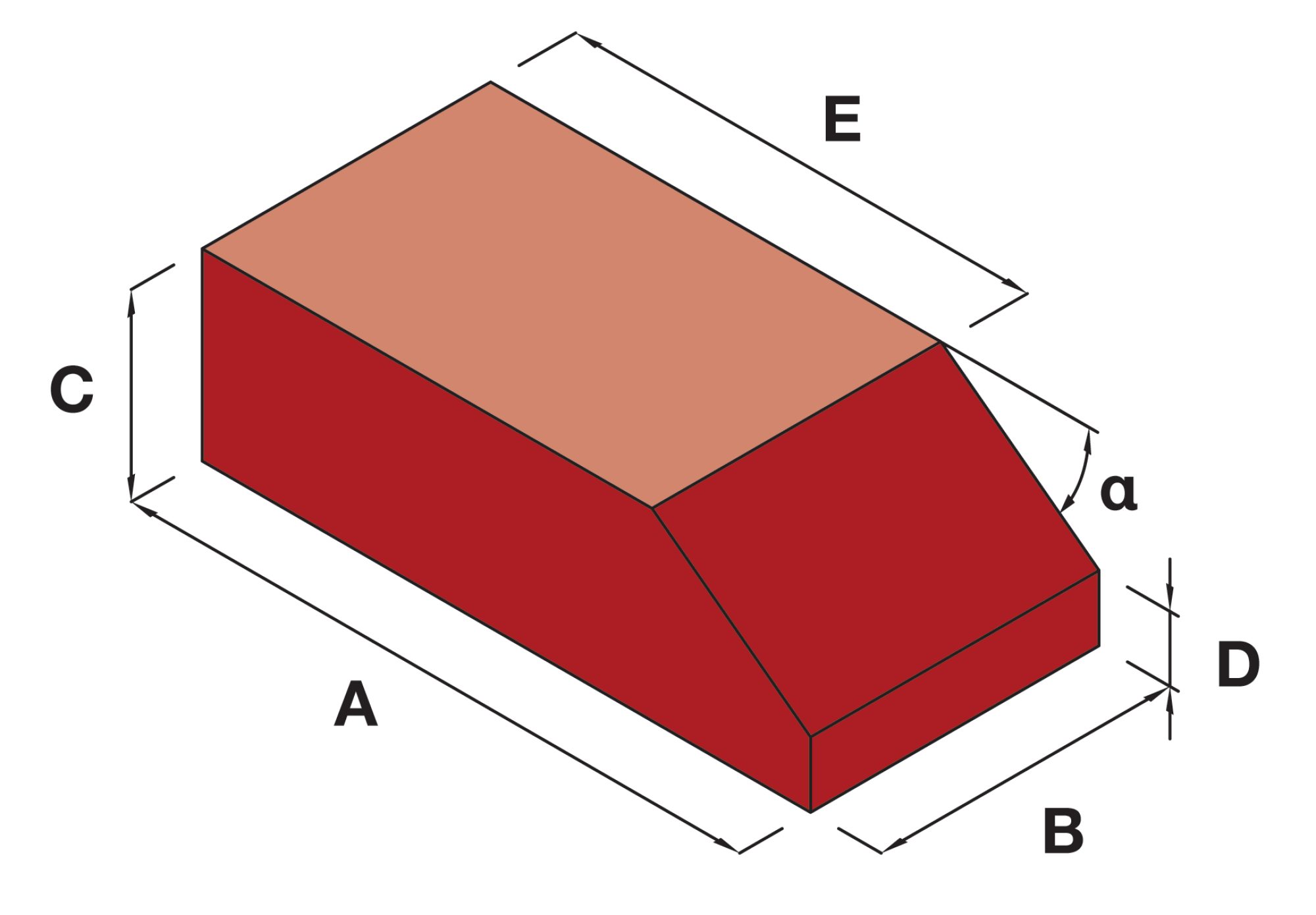 W.WB.PL.16 37 Degree Plinth Header Faced to Side | Wienerberger UK