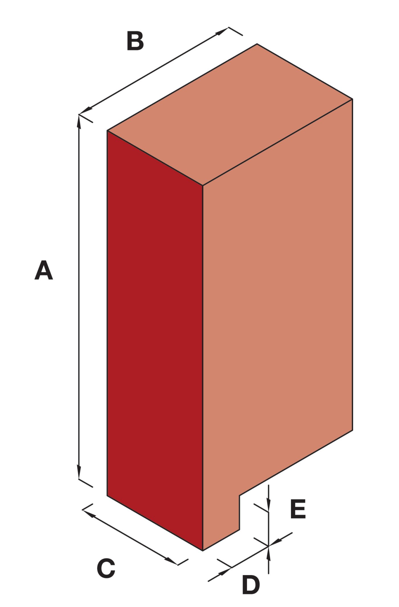 W.RH.20 Rebated Soldier Special Bricks| Wienerberger UK